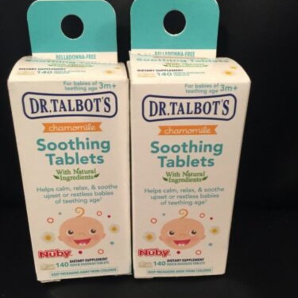 Dr Talbot | Other | Lot Of 2 Dr Talbots Chamomile Soothing Tablet Quick ...